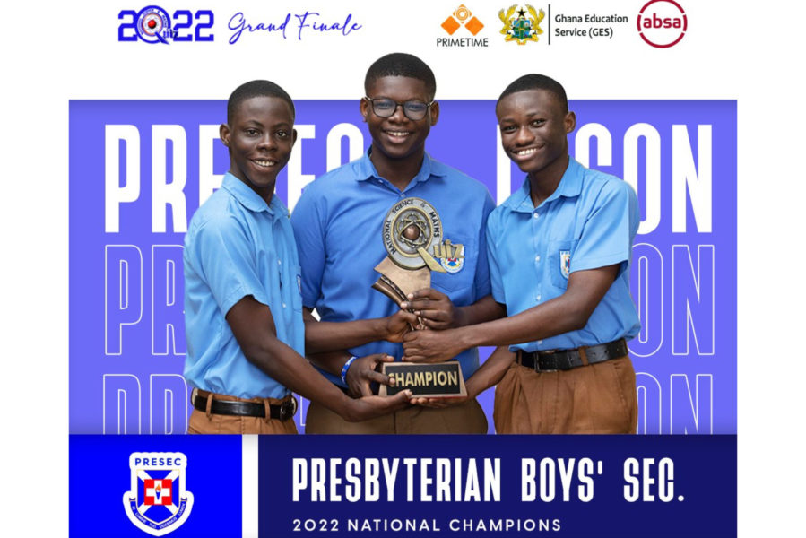 NSMQ 2022 Final: PRESEC LEGON wins their 7th NSMQ trophy - GhnewsbanQ