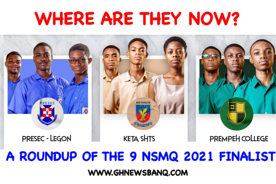Where Are the NSMQ 2021 Nine Finalists Now? - GhnewsbanQ