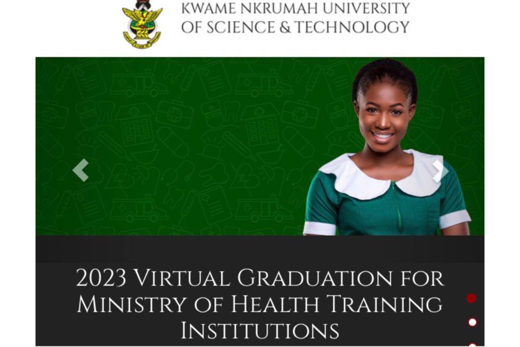 KNUST 2023 Virtual Graduation Ceremonies for Ministry of Health ...