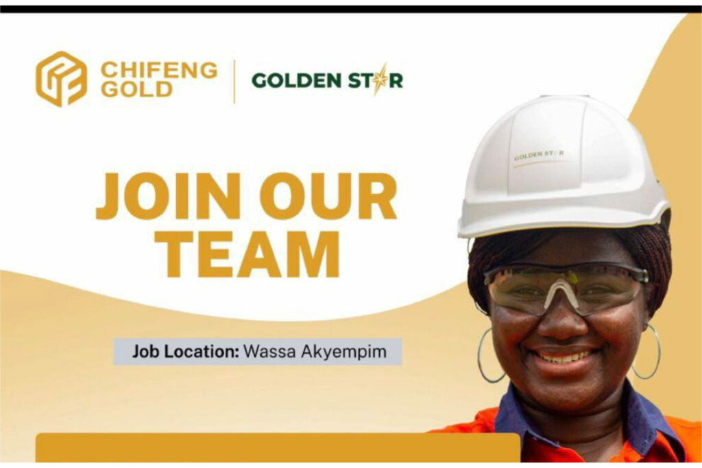 New Job Vacancies at Golden Star (Wassa) Limited - GhnewsbanQ