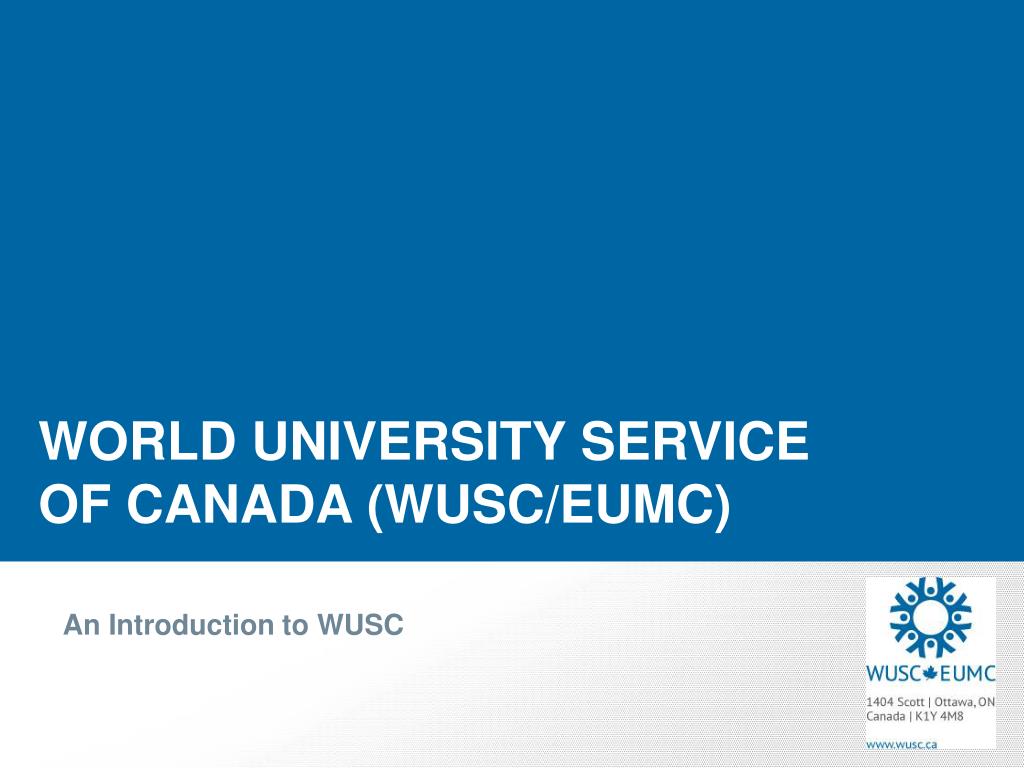 New Career Opening at World University Service of Canada - GhnewsbanQ